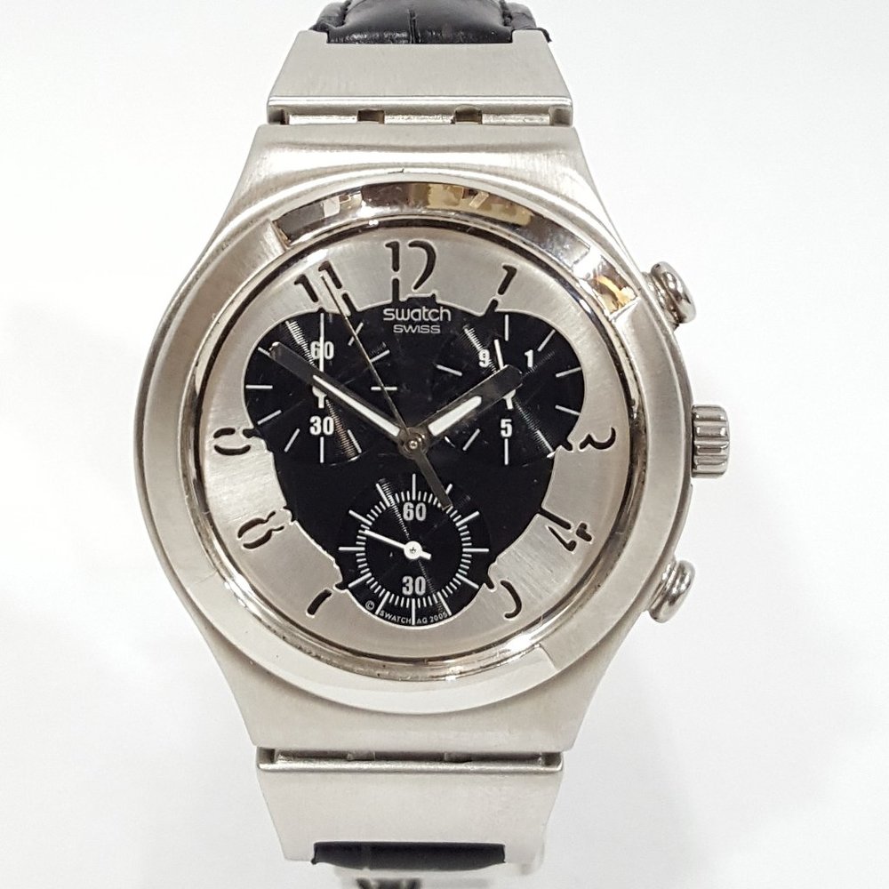 Swatch Irony V8 Quartz Chronograph Double Level Wrist… - Gem